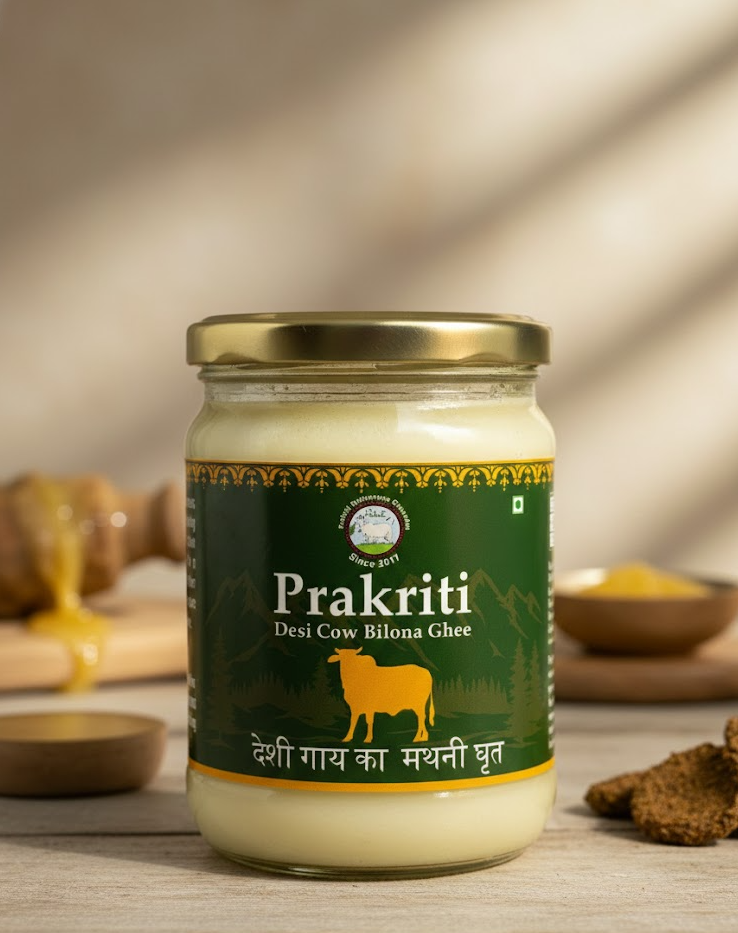 Desi Cow Bilona Ghee – Prakriti
